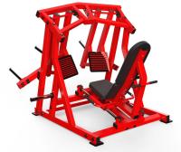 China Q195 2.5MM Thickness Seated Biceps Hammer Strength Iso Incline Press for sale