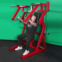 China Seated Dip Hammer Strength Incline Chest Press Machine ISO9001 for sale