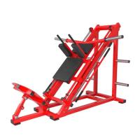 China Weight Plates Gym Pipe Wall Thickness 2mm 45 Degree Hack Squat Machine for sale
