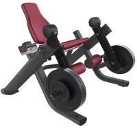 China Leg Extension Free Weight Gym Equipment D Shape Tube ISO Lateral Kneeling Leg Curl for sale