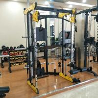 China OEM Steel Tube Pin Load Selection Machines Fitness Smith Machine for sale