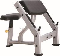 China Powder Coating Fitness Gym Equipment Oval Tube Fitness Scott Bench for sale