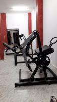 China Steel Tube Free Weight Gym Equipment Rear Kickback Machine 125kg for sale