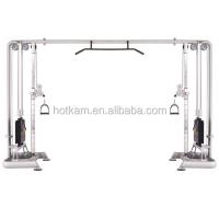 China Steel Iron Crossover Fitness Cable Machine For Bodybuilding for sale