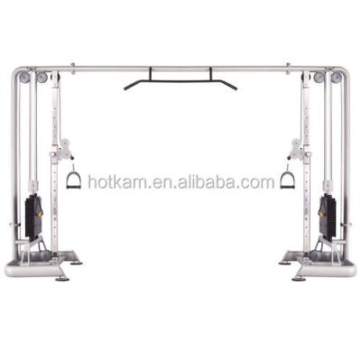 China Steel Iron Crossover Fitness Cable Machine For Bodybuilding for sale
