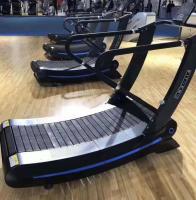 China 3mm Tube Commercial Curved Treadmill Gym Equipment Running Area 1500*440mm for sale