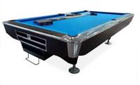 China 9FT French Pool Table Solid Wood 9 Ball Sportcraft Billiard Pool Table for sale