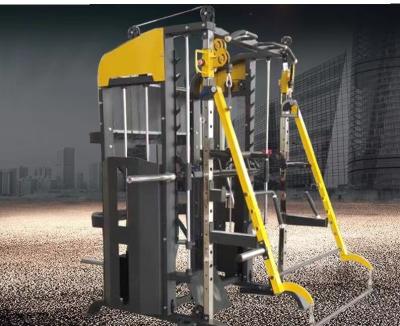 China Powder Coating Gym Fitness Equipment Multi Functional Smith Weight Stack Trainer for sale