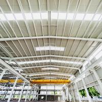 China GB/CE/AISC Design Standards Prefab Steel Building with 560,000 Tons Annual Production Capacity and Corrosion Resistant Steel Structure Workshop for sale