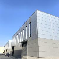 China Wind Resistant Lightweight Steel Fabricated Building Warehouse Workshop 150 X 250 for sale