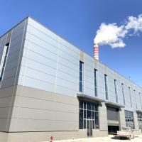 China Modular Portal Steel Frame Buildings Fabrication ALC Wall Panel Customized for sale