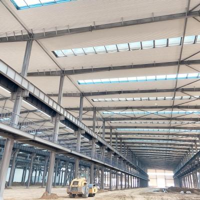 China Explosion Proof Modular Prefab Steel Structure Multi Storey Industrial Warehouse for sale
