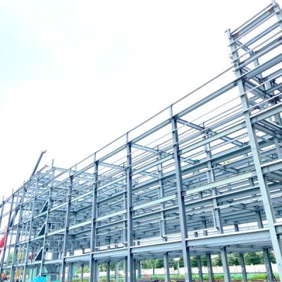 China Flexible Prefab Steel Structure Office Storage Buildings Fire Resistance for sale