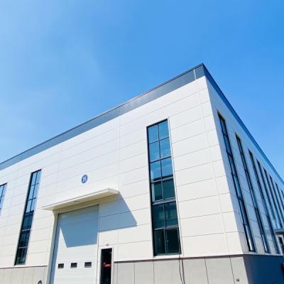 China S355JR Prefab Steel Workshop Building Steel Frame Warehouse Construction Seismic Resistance for sale