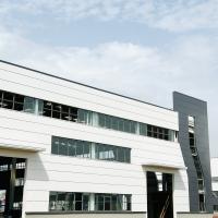 China Soundproofing Steel Frame Structure System Prefabricated Metal Warehouse for sale