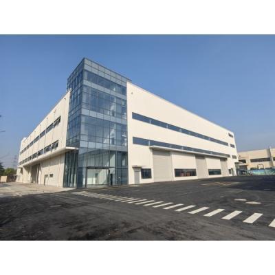 China Recyclable Prefab Steel Structure Warehouse Portal Frame Building for sale