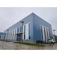 China Prefab S235 S355 Steel Factory Building 2 Story Seismic Resistance for sale