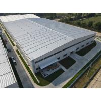 China Industrial Warehouse Portal Frame Prefab Steel Frame System Structure for sale