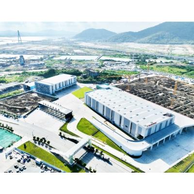 China Large Prefab Steel Structure Single Storey Buildings Weatherproofing for sale