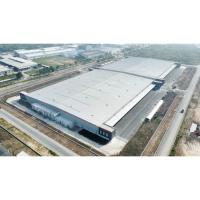 China Fireproof Modular Steel Structure Warehouse Contractor BREEAM Certificated for sale