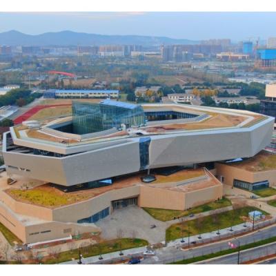 China Temporary Commercial Public Steel Building S355JR Prefabricated Custom for sale