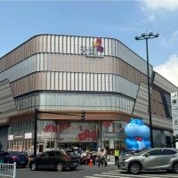 China Premium Assembled Public Steel Building Commercial Steel Structures for sale