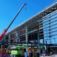 China Galvanised Commercial Steel Structure Architecture Building Soundproof for sale