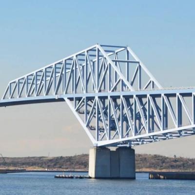 China Lightweight Prefabricated Frame Steel Bridges Seismic Resistant Anti Rust for sale
