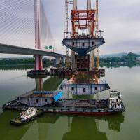 China Customized Lightweight Modular Steel Bridges Metal Truss Eco Friendly for sale