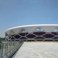 China Q420 Q355 Metal Frame Commercial Buildings Large Steel Structure Stadium for sale