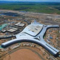 China Modern Prefab Public Steel Building Airport Commercial Buildings Modular Framework for sale