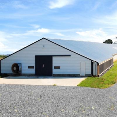 China Weather Resistant Steel Structure Poultry House Shed Prefab Workshop Buildings for sale