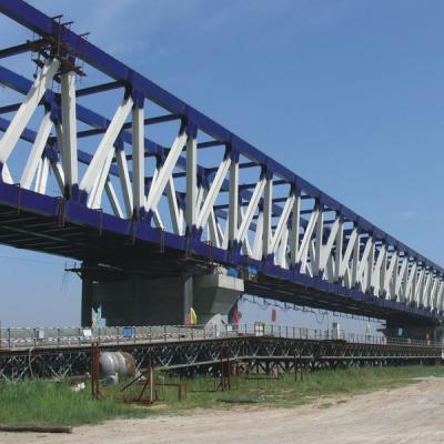 China Heavy Haul Prefab truss Steel Structure Bridge For Heavy Freight Rail Transit Networks for sale