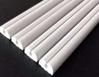 China Die Cutting Industrial Rubber Strips White Explosion Proof Arched Shape for sale