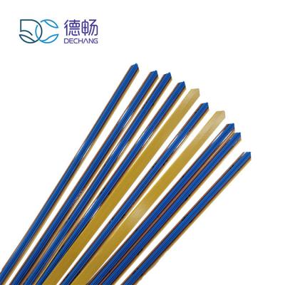 China PVC Material Die Cutting Creasing Matrix 0.3mm × 1.5mm For Die Cutting Packing Box for sale