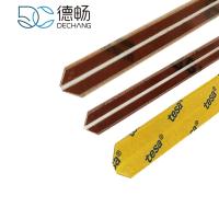 China China Factory Adhesive Creasing Matrix Die Cutting Black Pressboard Creasing Matrix for sale