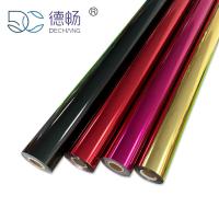 China Gold Silver Generic Heat Transfer Film Hot Stamping Foil For Paper And Plastic for sale