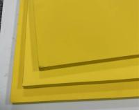 China Ejection Rubber 12mm EVA Foam , Rubber Die Making Green Yellow Color for sale