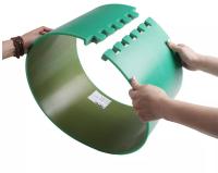 China Rubber Material Anvil Cover For Die Cutting 341.2mm×125mm×7.9mm Size for sale