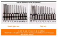 China Hollow Hole Paper Drill Bit Taper Shank Type For Paper Drilling OEM for sale