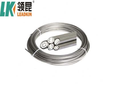 China Pt100 Sensor 3 Core RTD  Mineral Insulated Metal Sheathed Cable Ss316 / 304 for sale