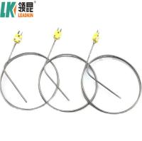 China K Type NiCr-NiSi / NiCr-NiAl Sheathed Thermocouple For 400°C for sale