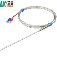 China K Type Thermocouple Temperature Probe with NiCr-NiSi / NiCr-NiAl Sheath for Temperature Range up to 400°C for sale