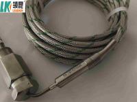China K Type Thermocouple Cable With Fe Konstantan Conductor Material For Harsh Environments for sale