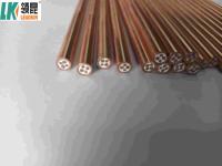 China LEADKIN 6mm Copper Sheath Mineral Insulated Cable for Thermocouples for sale