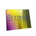 China Length 1000mm-6000mm Stainless Steel Sheets Colored In BA Surface Finish for sale