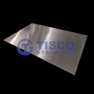 China Mirror Polished Stainless Steel Sheet Cold Rolled Various Grades Mill Edge Finish for Architecture / for sale