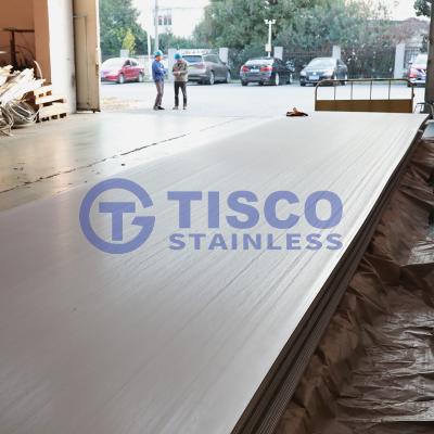 China Customizable Stainless Steel Sheet Metal in 2B BA No.4 8K Finish for sale