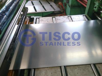 China 2B Stainless Steel Metal Sheet with Various Surface Finishes for sale