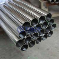 China Temperature Resistance ERW Stainless Steel Pipe Tube / Stainless Steel Tubing With Customized Flange for sale